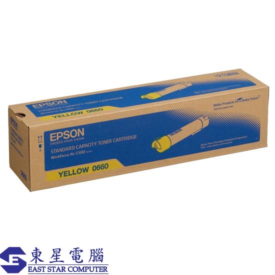 Epson S050660 原裝 7.5K Toner Cartridge - Yellow WorkForce AL-C500