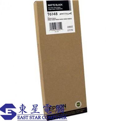 Epson T6148 C13T614800 原裝 Ink - Matte Black 220ml STY Pro 4450 4500 ...