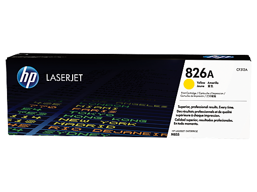 HP CF312A 826A 原裝 31.5K Laser Toner - Yellow
