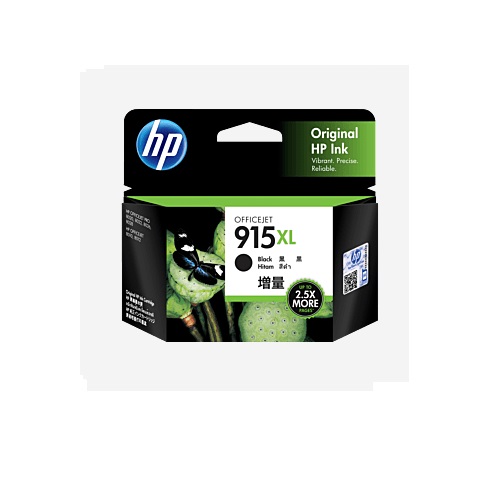 HP 915XL 原裝 Ink Black 3YM22AA 825頁